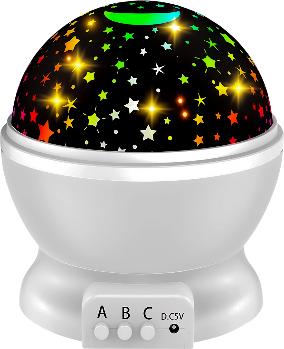 Rotating Led Light Projector Star and Moon Multi Effect ...