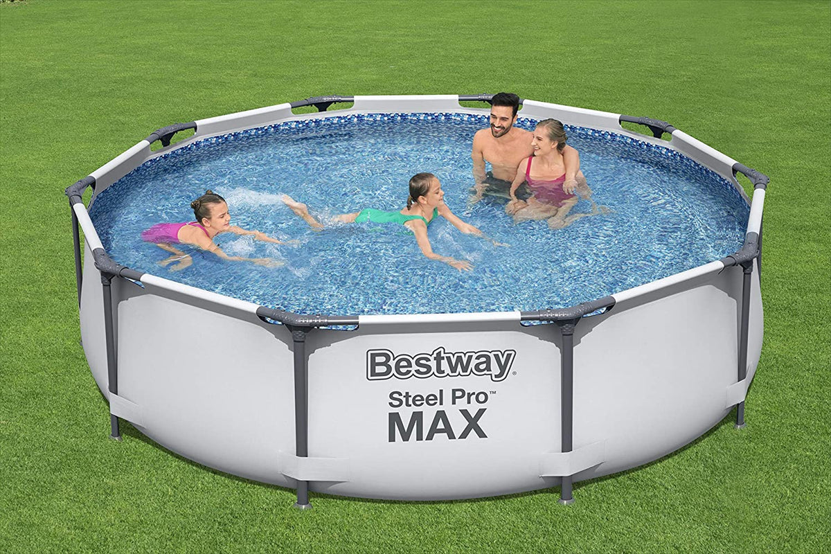 Bestway Steel Pro Max Pool with Pump — Brits Home Garden