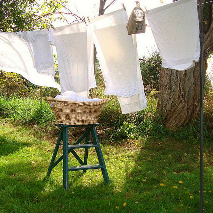 2.4m Washing Line Post Pole with Socket — Brits Home Garden